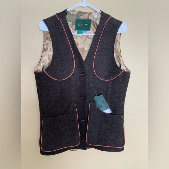Celtic Lady of irish heritage | Jackets & Coats | Celtic Tweed Gilet ...